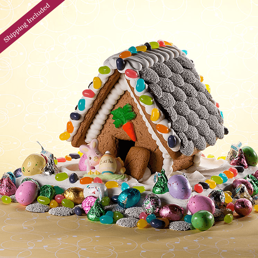Easter Gingerbread House - Small – The Gingerbread Construction Co.