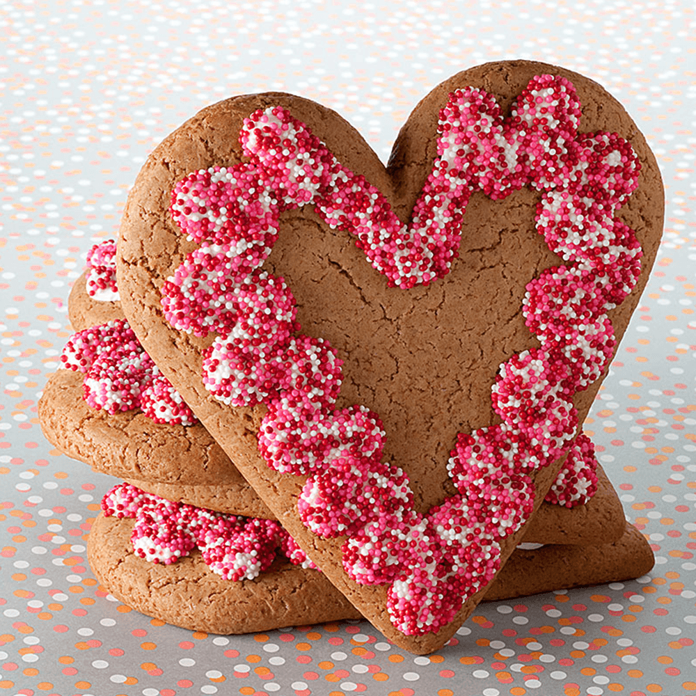 Heart Gingerbread Cookie – The Gingerbread Construction Co.