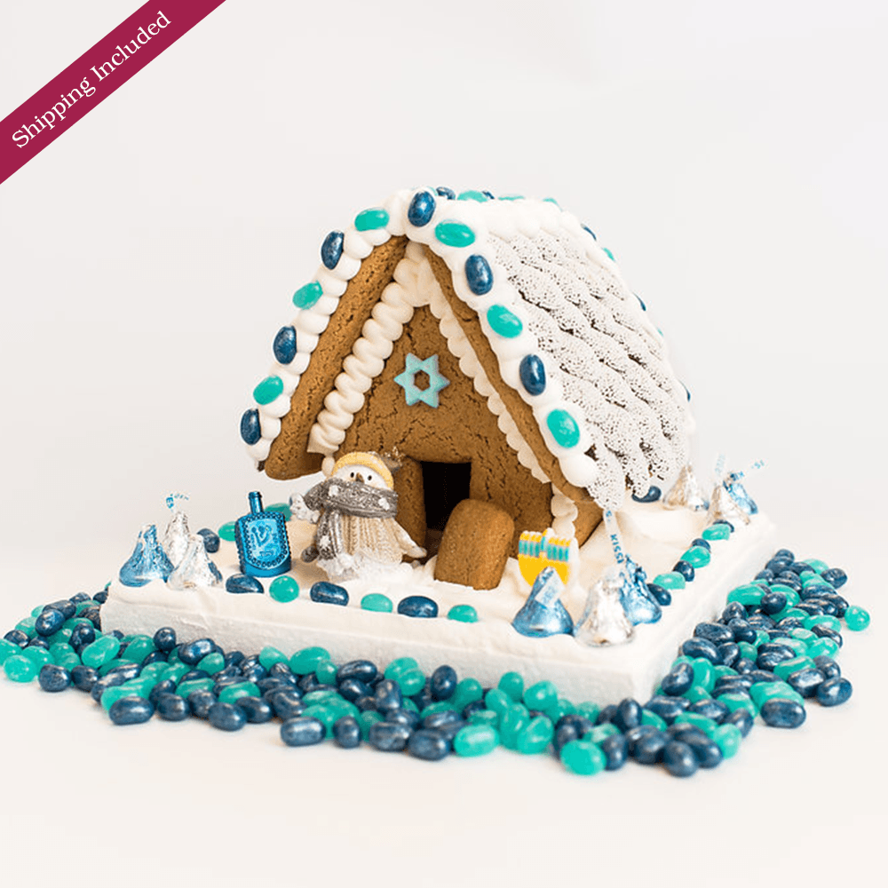 Hanukkah Gingerbread House - Small – The Gingerbread Construction Co.