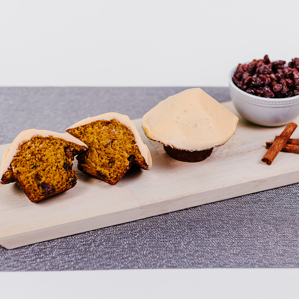 Pumpkin Raisin Muffin – The Gingerbread Construction Co.